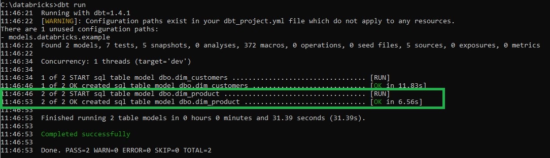 Introduction à dbt sous Azure Databricks - Décilia